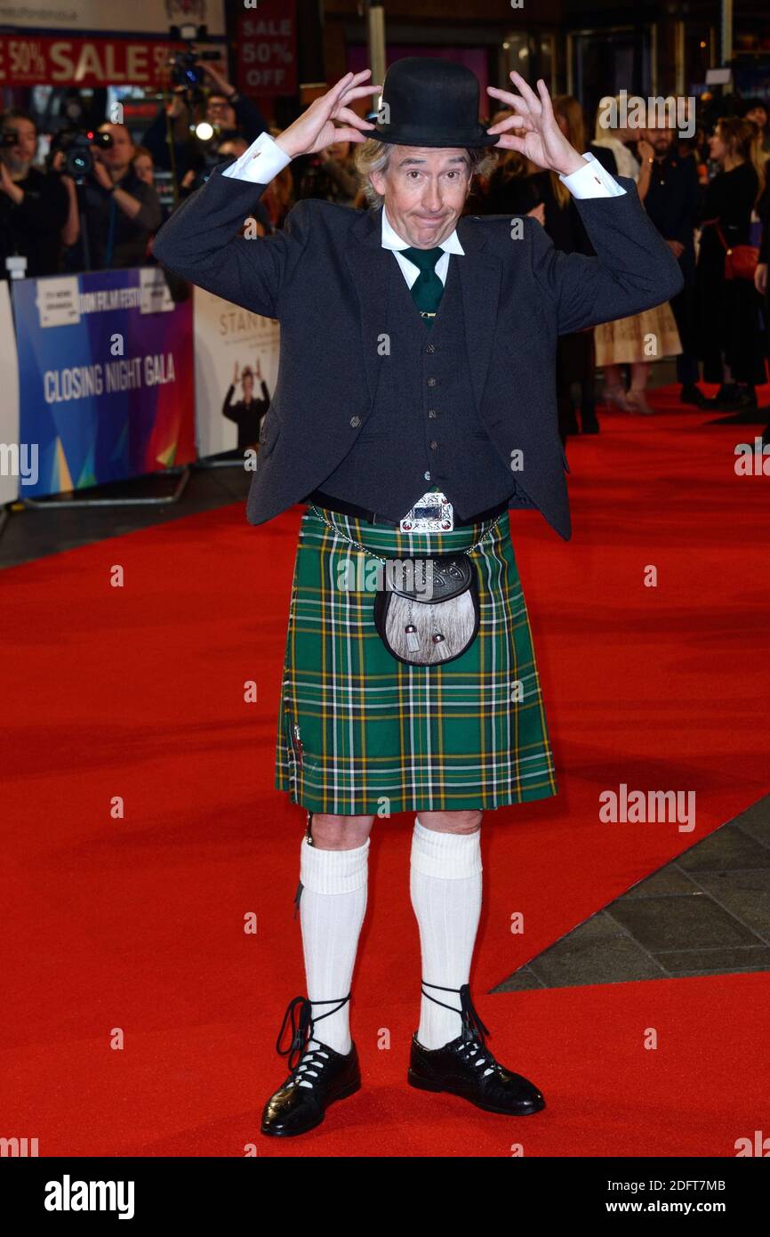 Steve Coogan attending the Stan and Ollie Premiere as part of the 62nd ...
