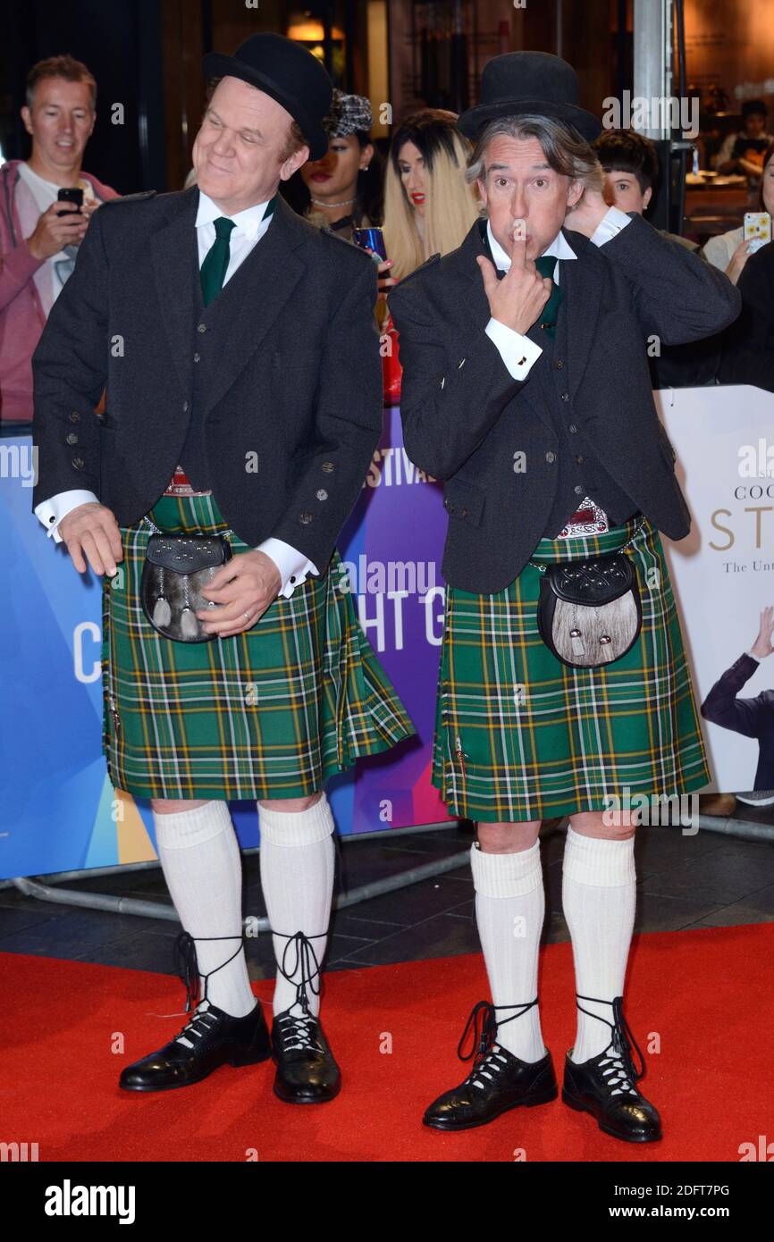 John C. Reilly and Steve Coogan attending the Stan and Ollie Premiere ...