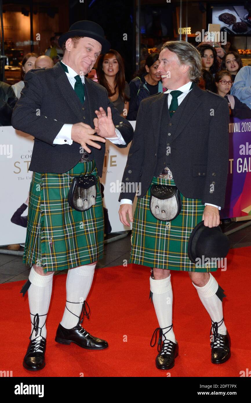 John C. Reilly and Steve Coogan attending the Stan and Ollie Premiere ...