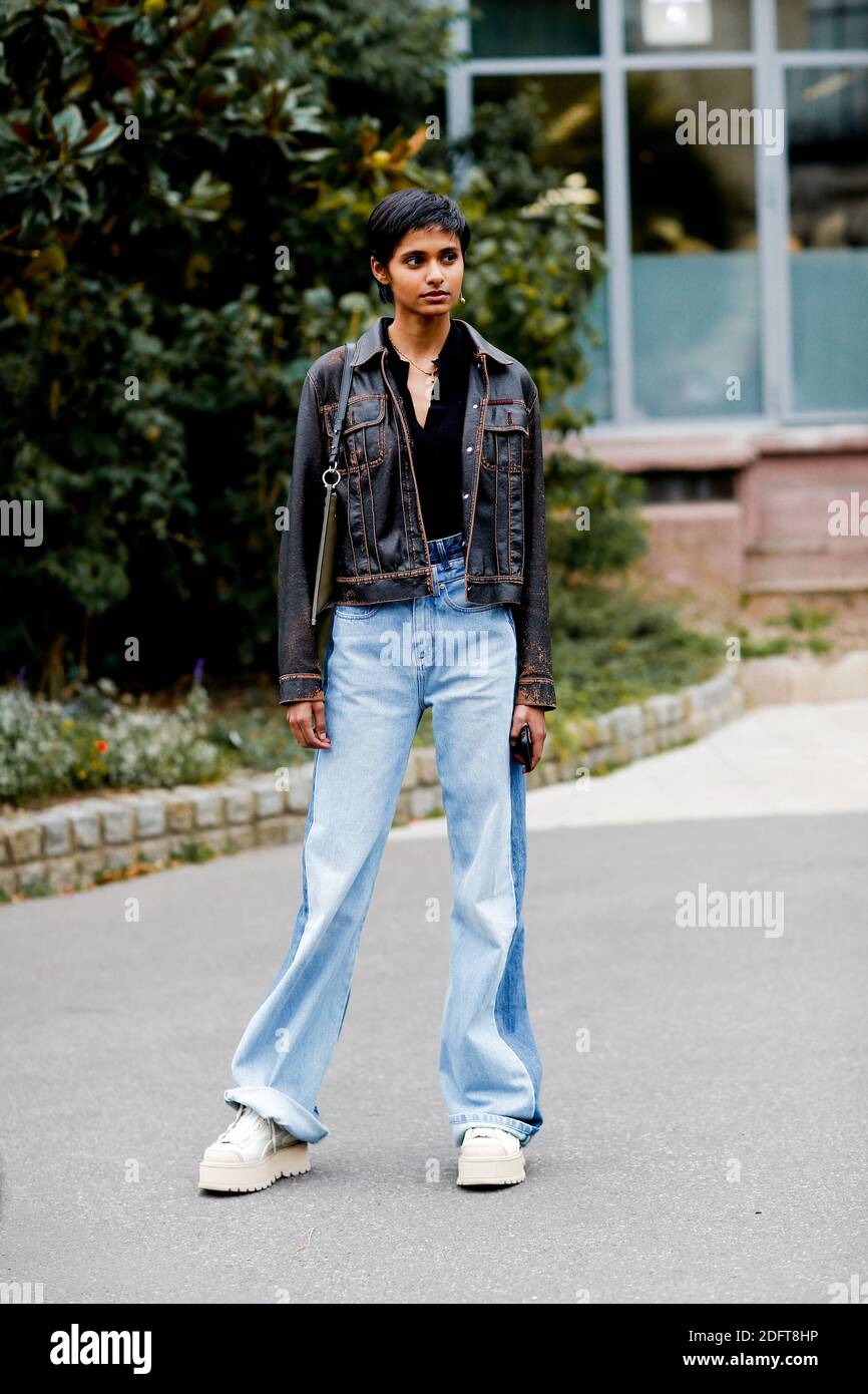 Street style, model Ayesha Djwala after Beautiful People spring summer ...