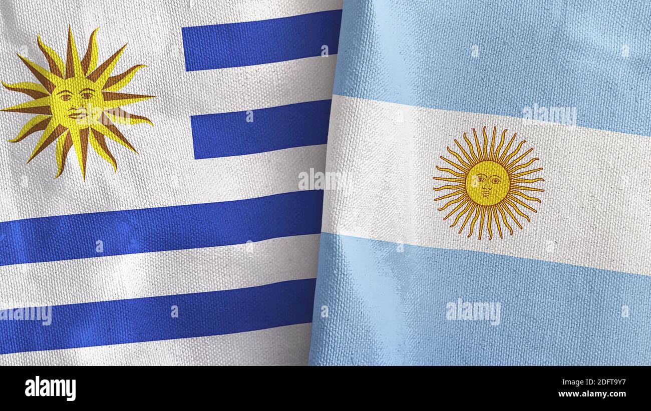 Uruguay argentina flag hi-res stock photography and images - Alamy