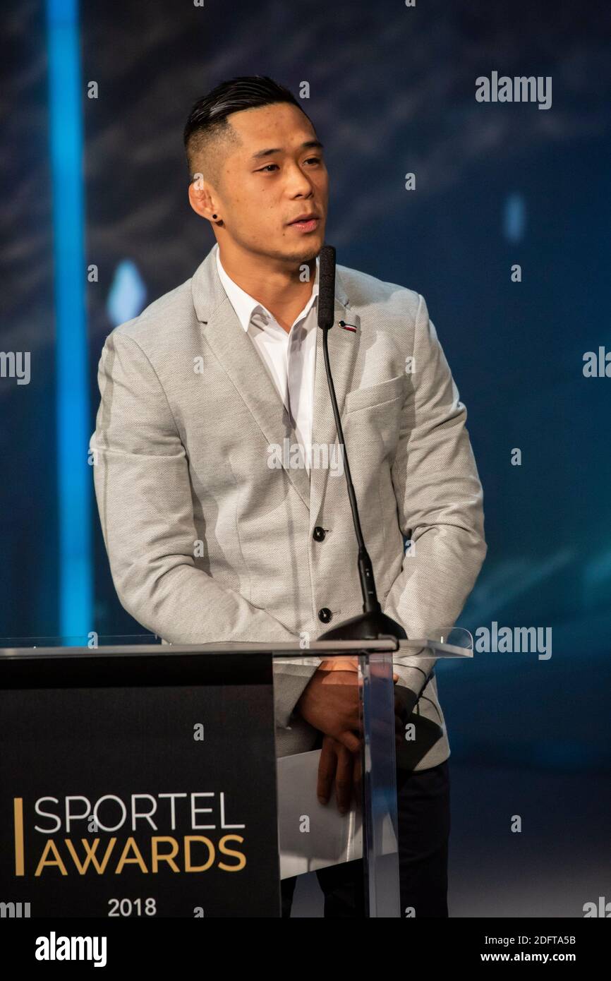 Martin Nguyen attends the Award ceremony during the Sportel 2018 Awards ...