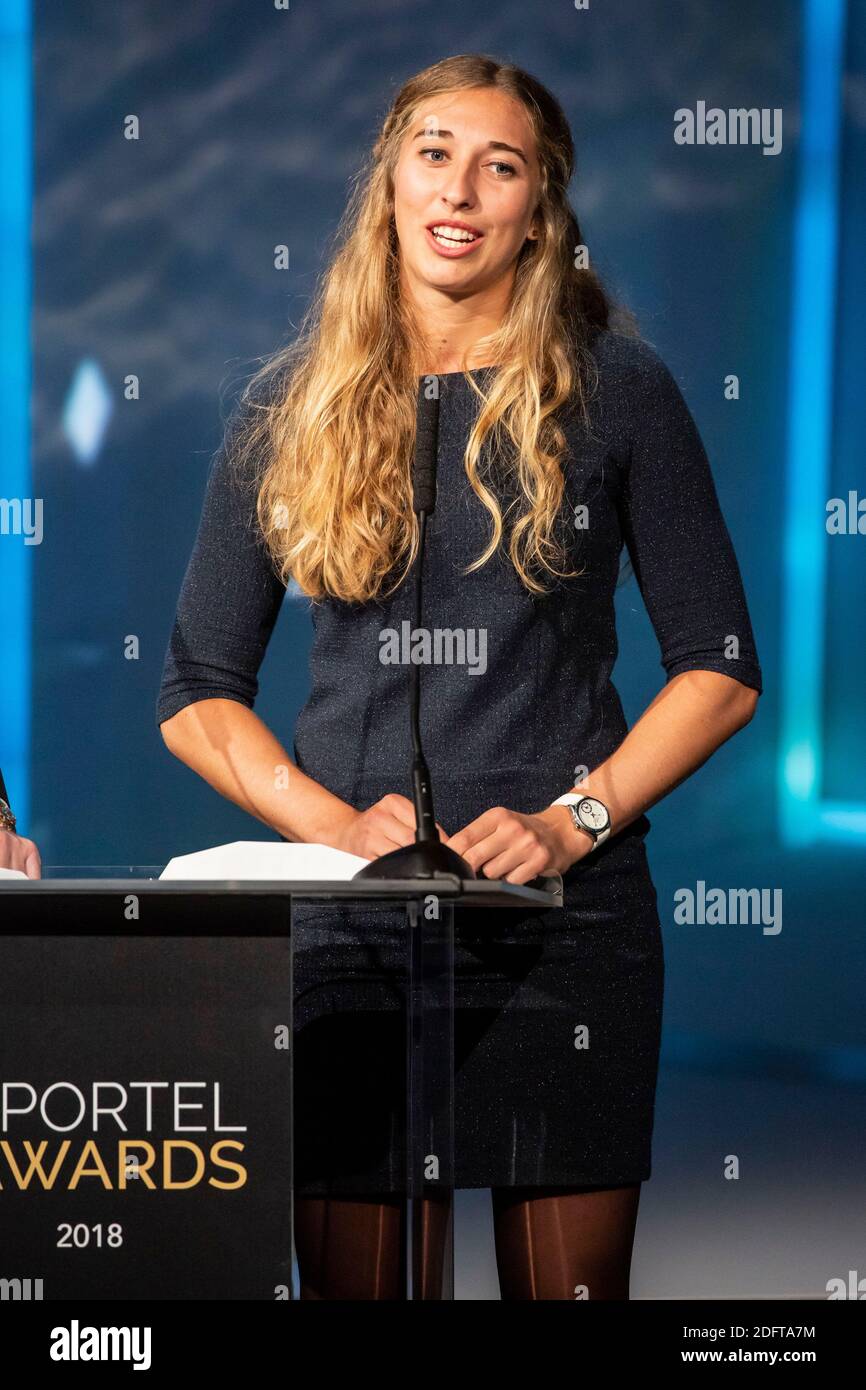 Chloe Trespeuch attends the Sportel 2018 Awards Ceremony held at the ...
