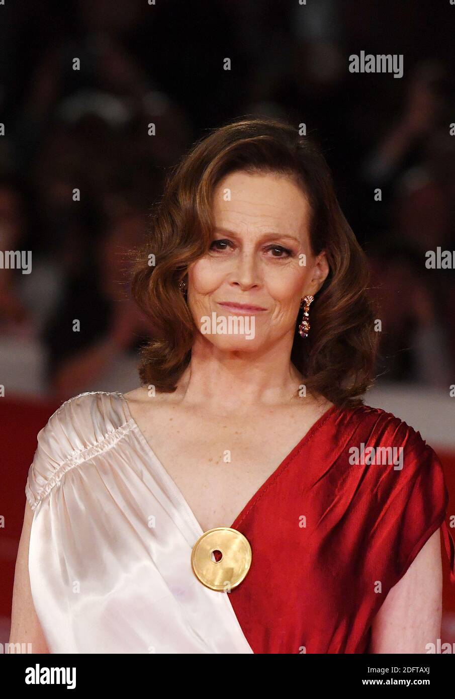 13th rome film fest sigourney weaver red carpet rome hi-res stock ...