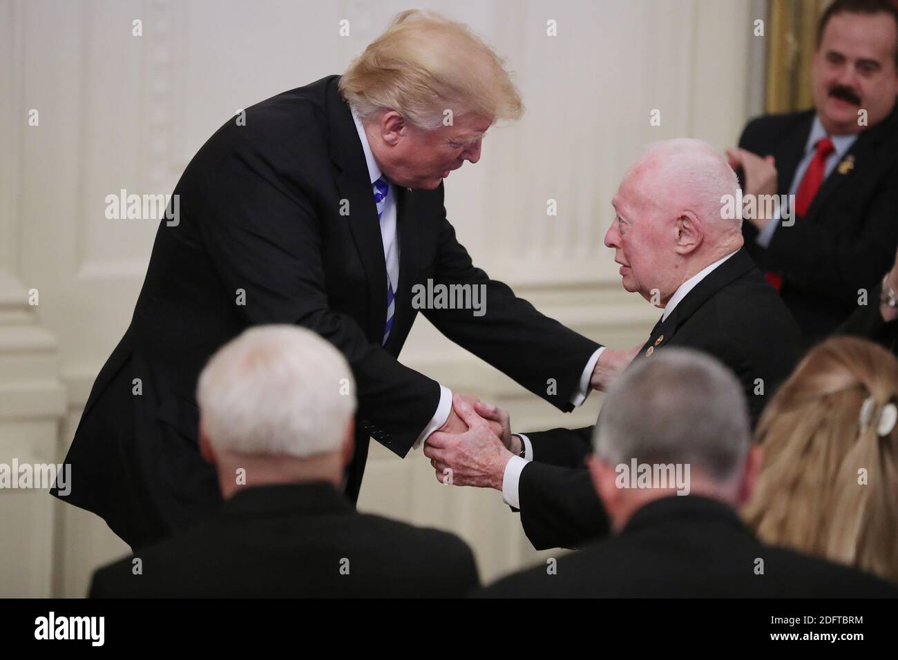 WASHINGTON, DC - OCTOBER 25: (AFP OUT) U.S. President Donald Trump ...