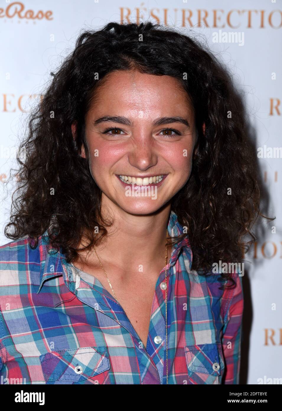 Pauline Bression attending of the Resurrection Premiere at SACD in ...