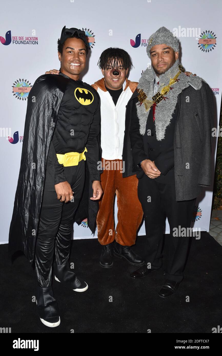 TJ Jackson, Taj Jackson and Taryll Jackson attend the 3rd Annual Dee ...