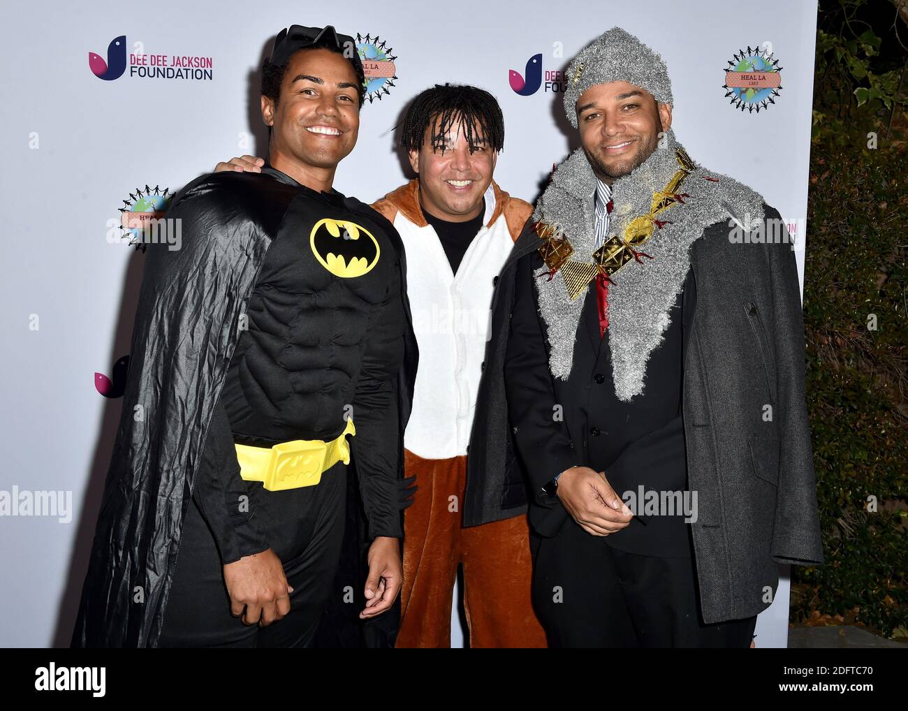 TJ Jackson, Taj Jackson and Taryll Jackson attend the 3rd Annual Dee ...