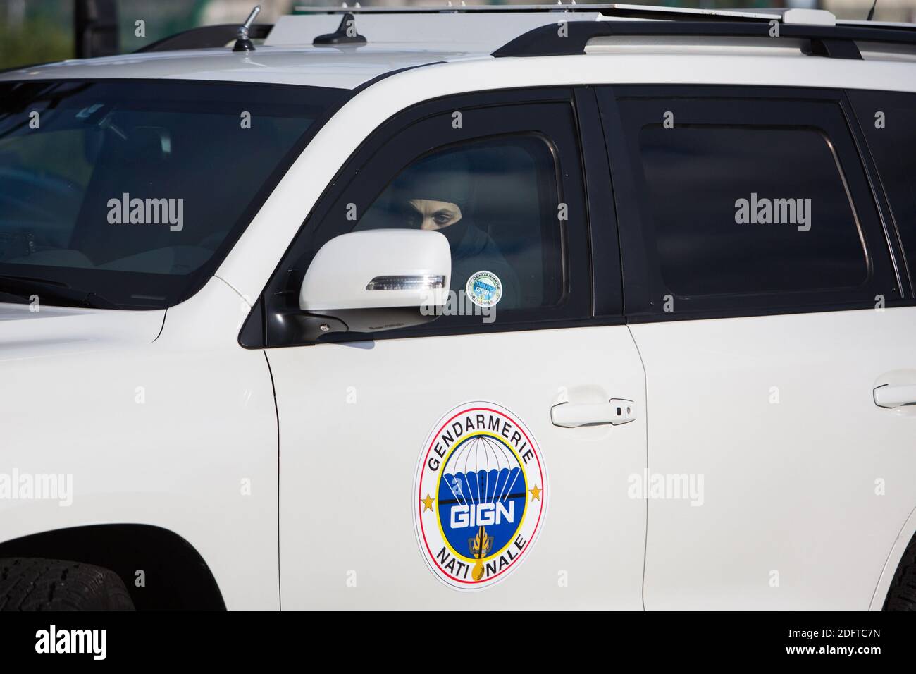 The headquarters of French National Gendarmerie Intervention Group ...