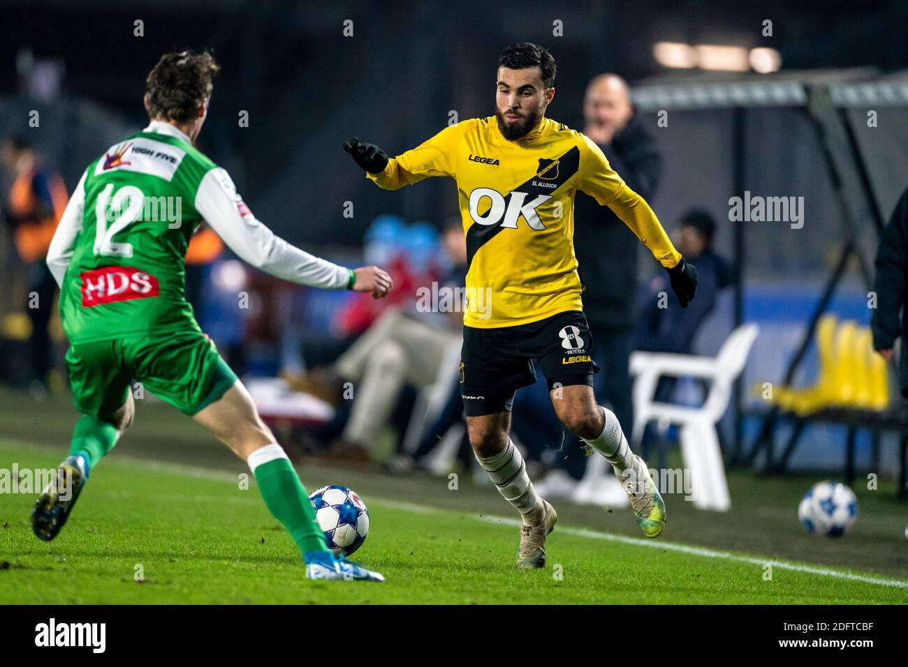 BREDA, Netherlands. 06th Dec, 2020. football, NAC Rat Verleghstadium ...