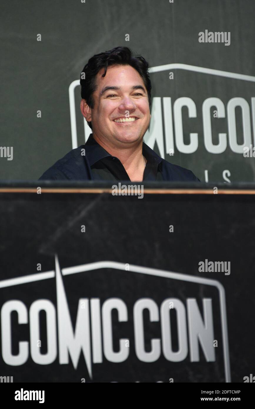 Actor Dean Cain attends a conference organized in his honor with ...