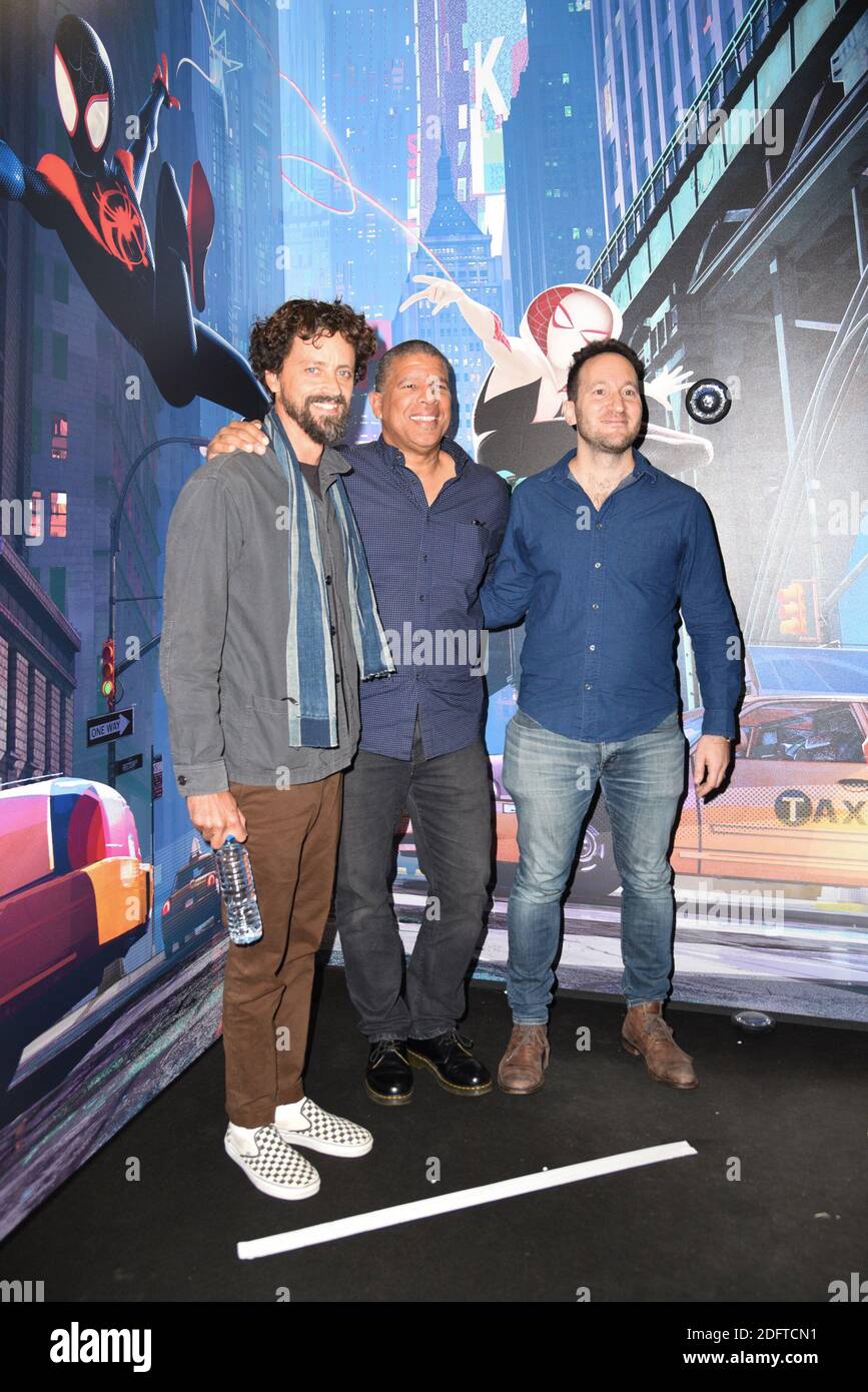 Directors Bob Persichetti, Peter Ramsay and Rodney Rothman attend the ...