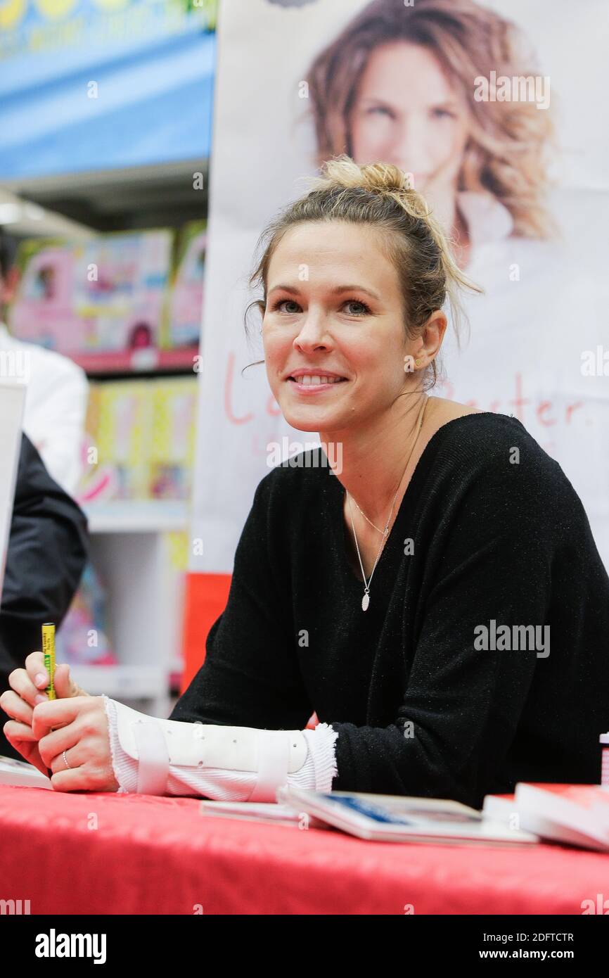 Exclusive - French singer and actress, Lorie Pester dedicates her book ...