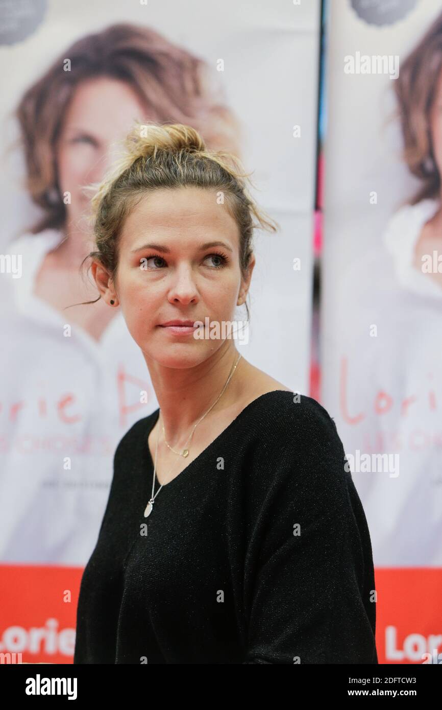 Exclusive - French singer and actress, Lorie Pester dedicates her book ...