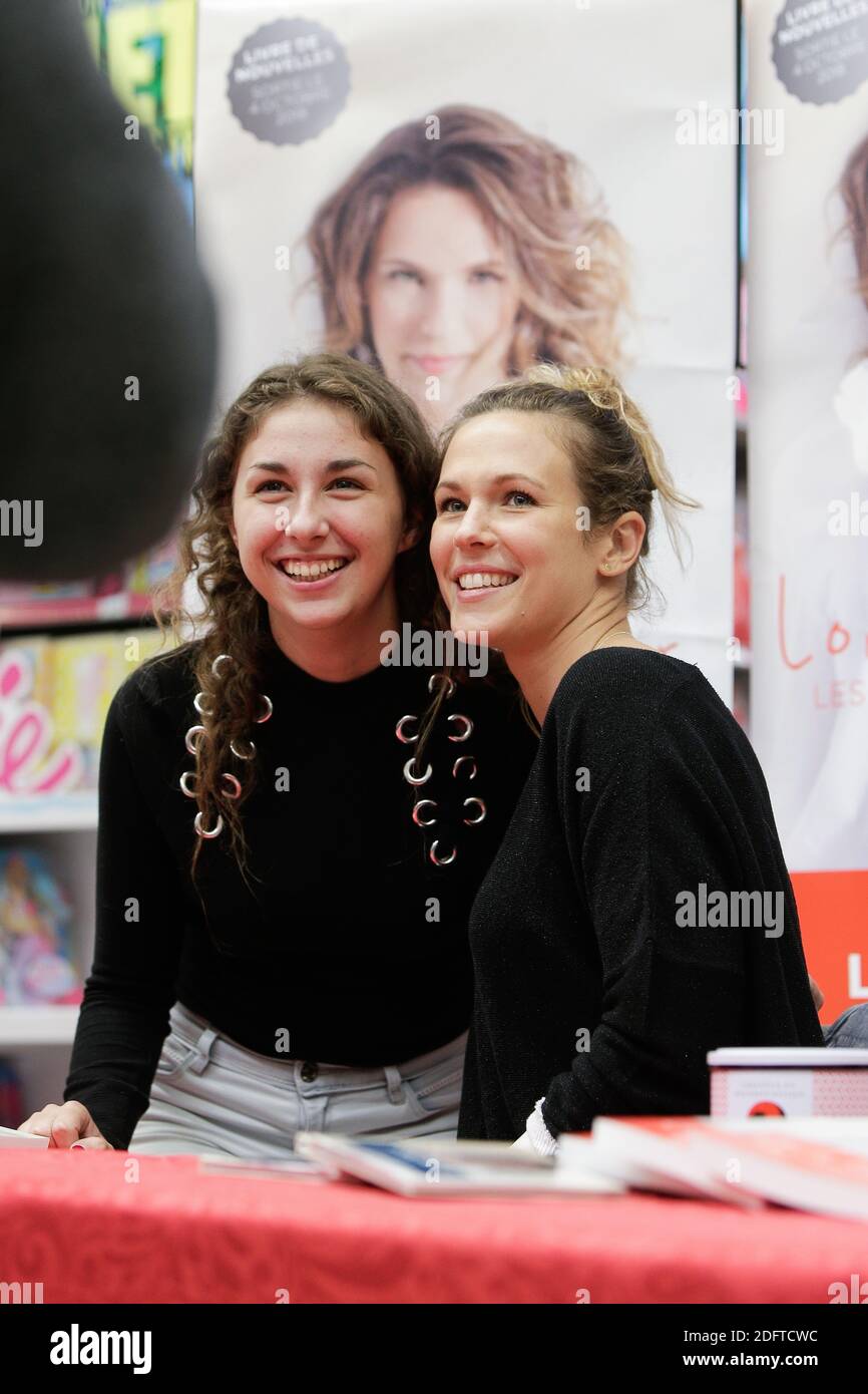 Exclusive - French singer and actress, Lorie Pester dedicates her book ...