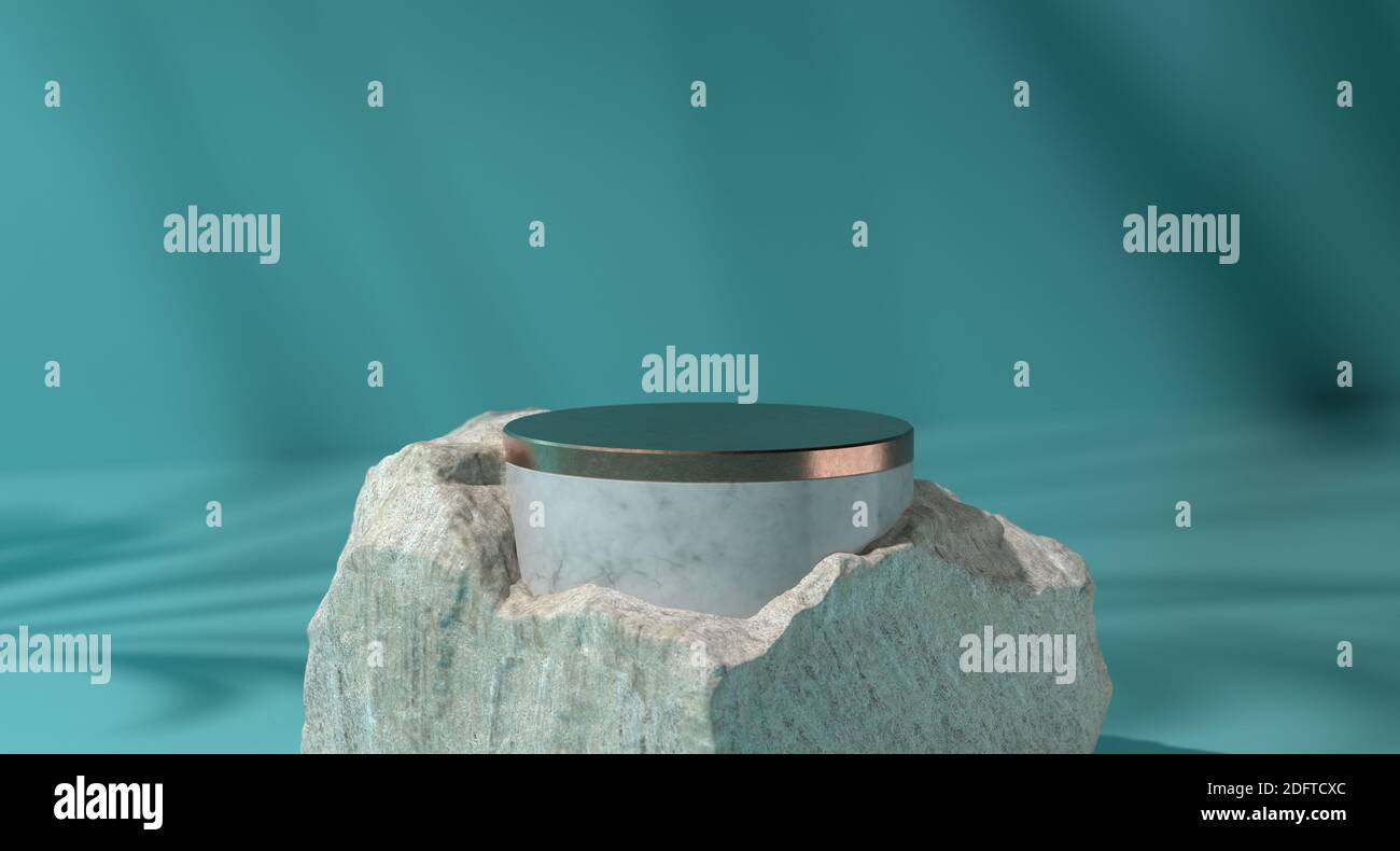 Product Display Podium Platform Mockup Stock Photo - Alamy