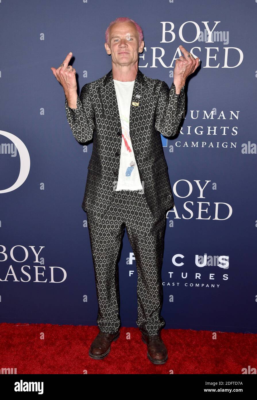 Flea attends the premiere of Focus Features' 'Boy Erased' at Directors ...