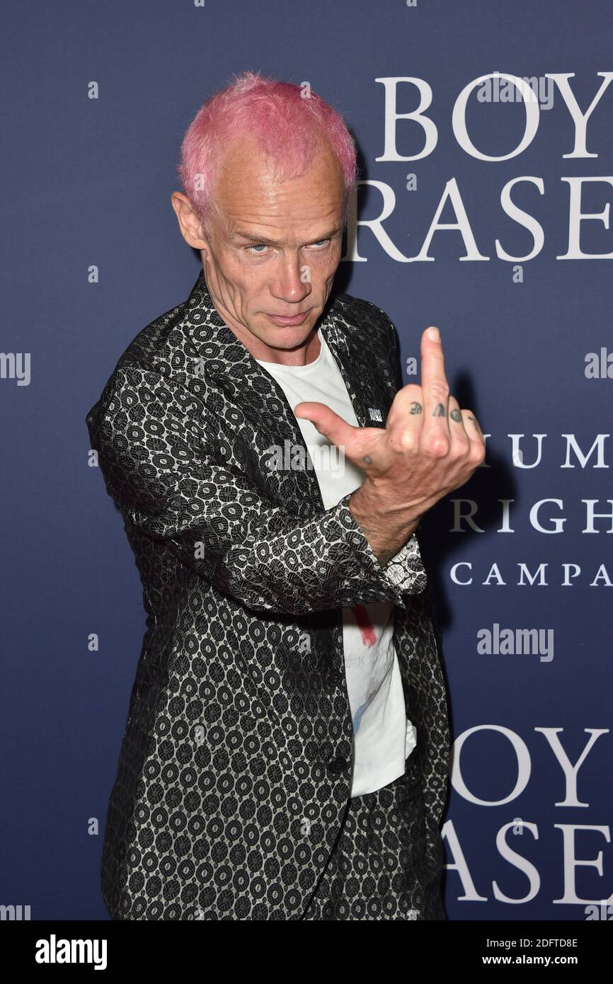 Flea attends the premiere of Focus Features' 'Boy Erased' at Directors ...