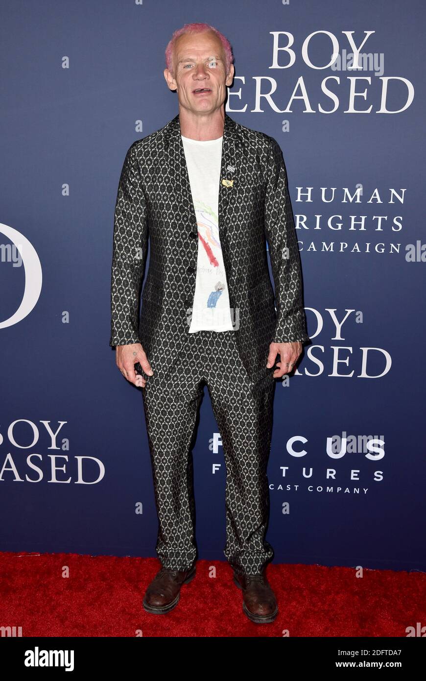 Flea attends the premiere of Focus Features' 'Boy Erased' at Directors ...
