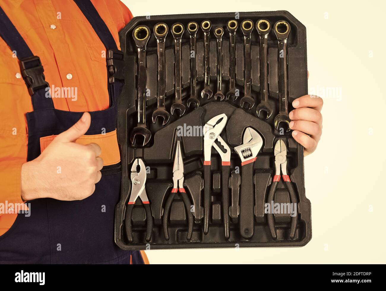 Really good tools. Handyman concept. Professional equipment. Toolbox ...