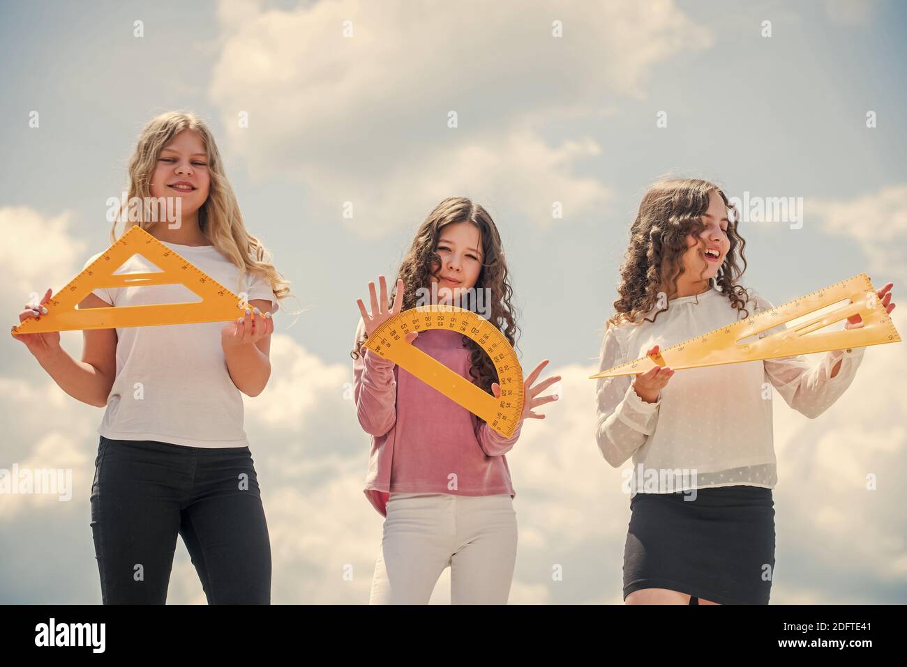 Education. Geometry favorite subject. Education and school concept ...