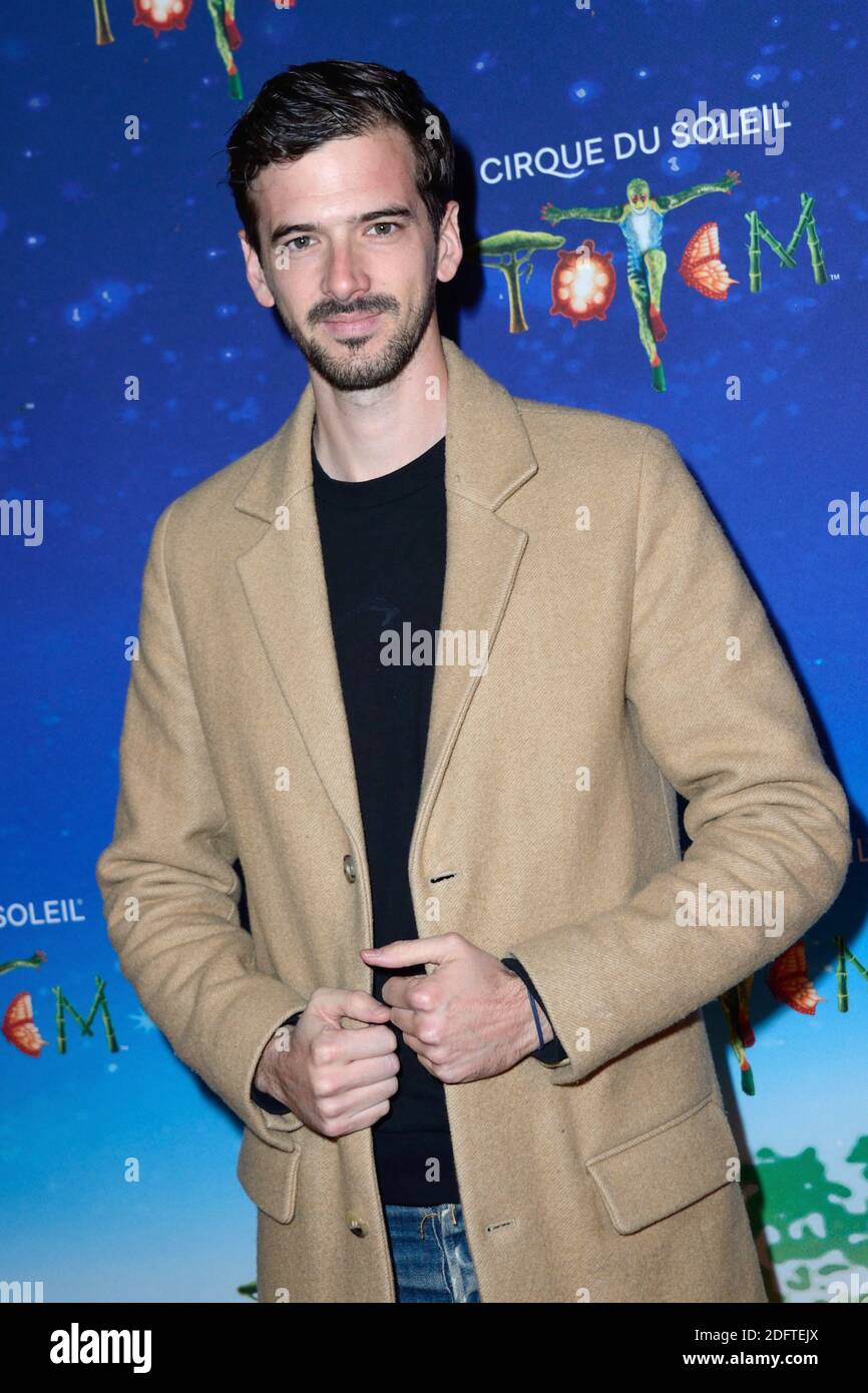 Marc-Antoine Le Bret assiste a la Premiere VIP de Totem du Cirque du ...