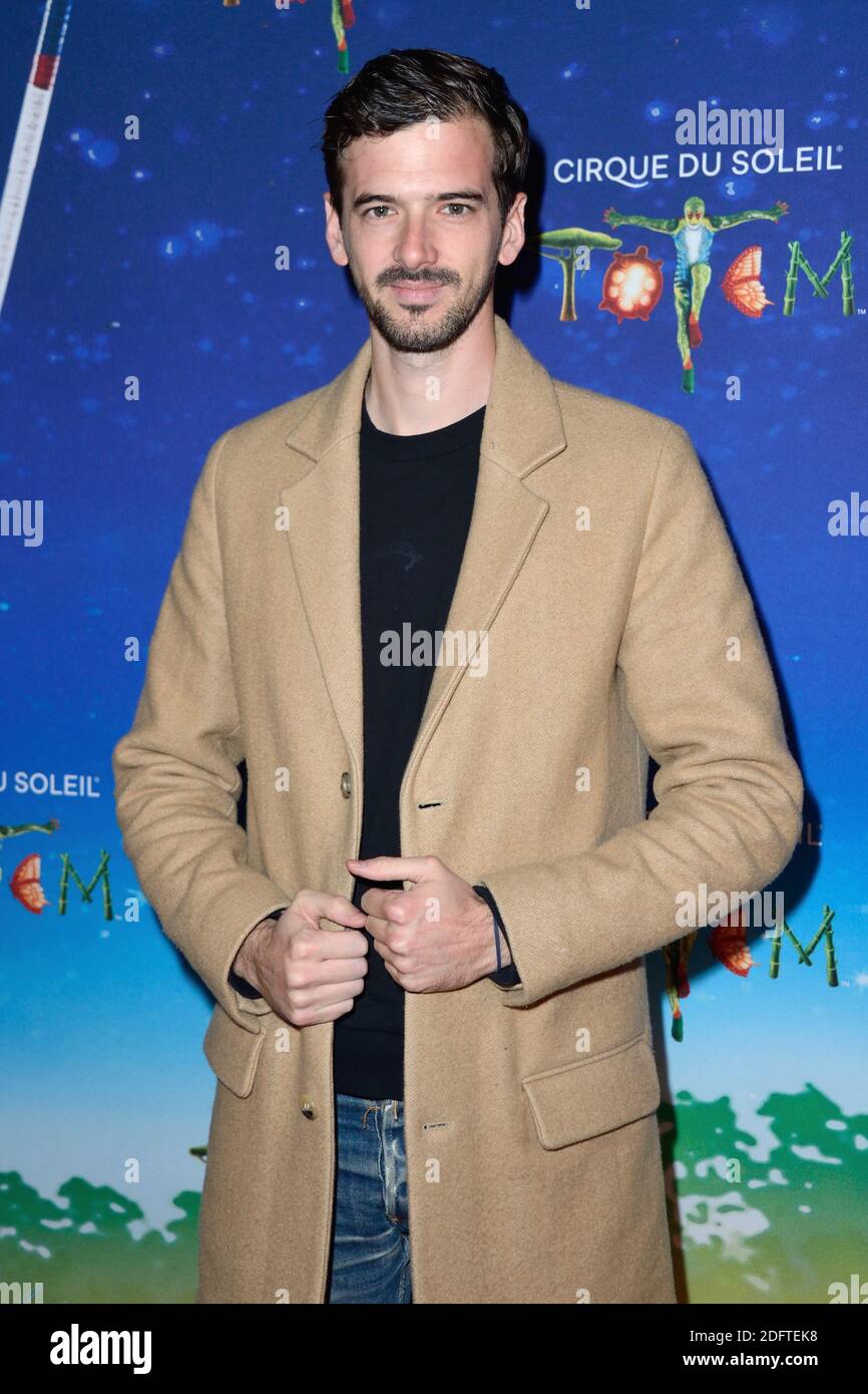Marc-Antoine Le Bret assiste a la Premiere VIP de Totem du Cirque du ...