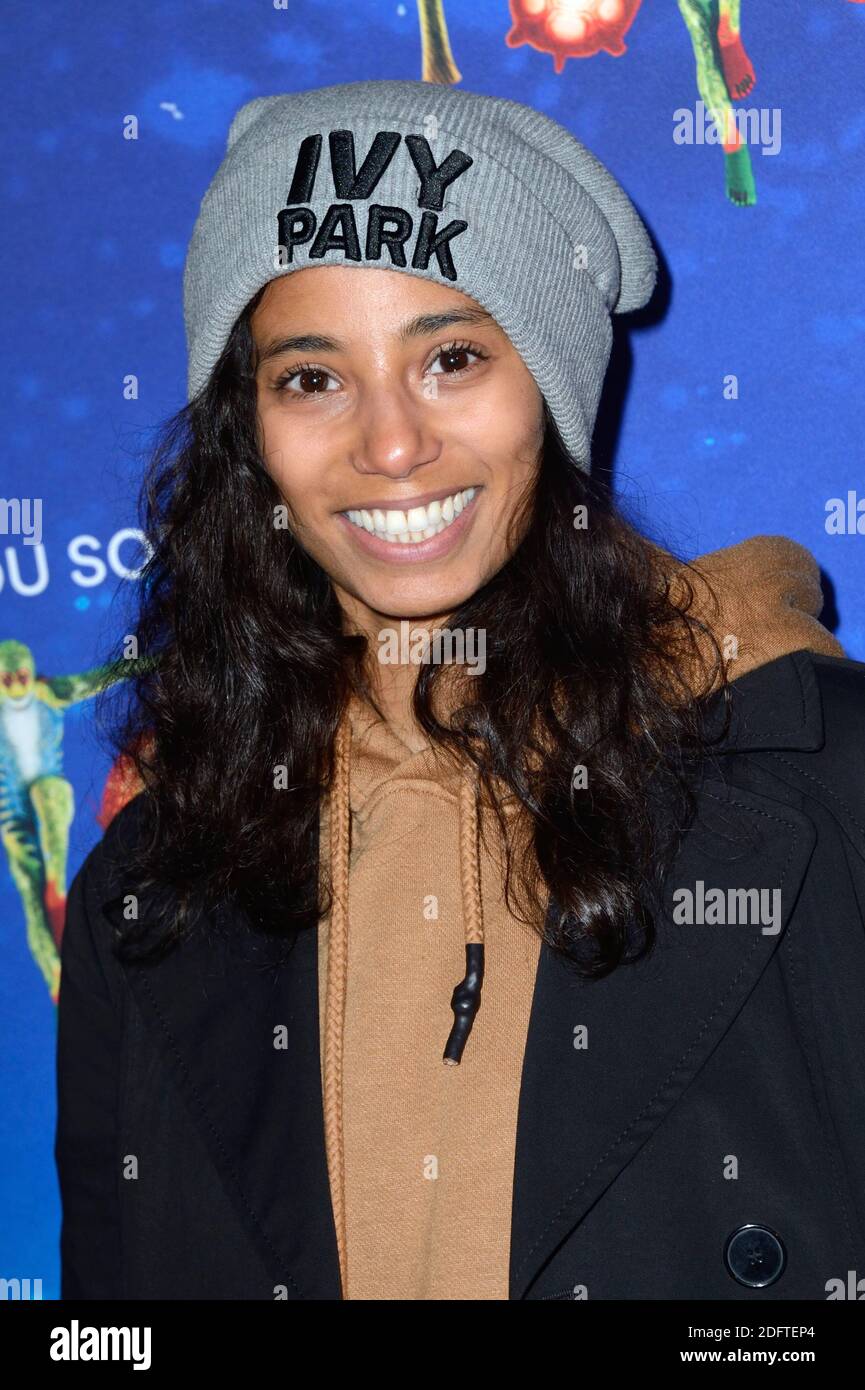 Hajiba Fahmy assiste a la Premiere VIP de Totem du Cirque du Soleil a ...