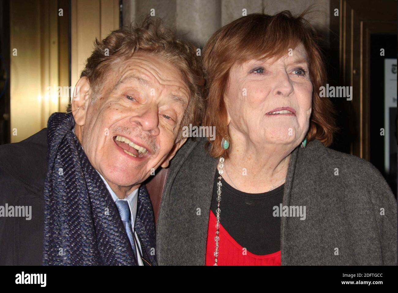 Jerry Stiller and Anne Meara attend the opening night performance of ...