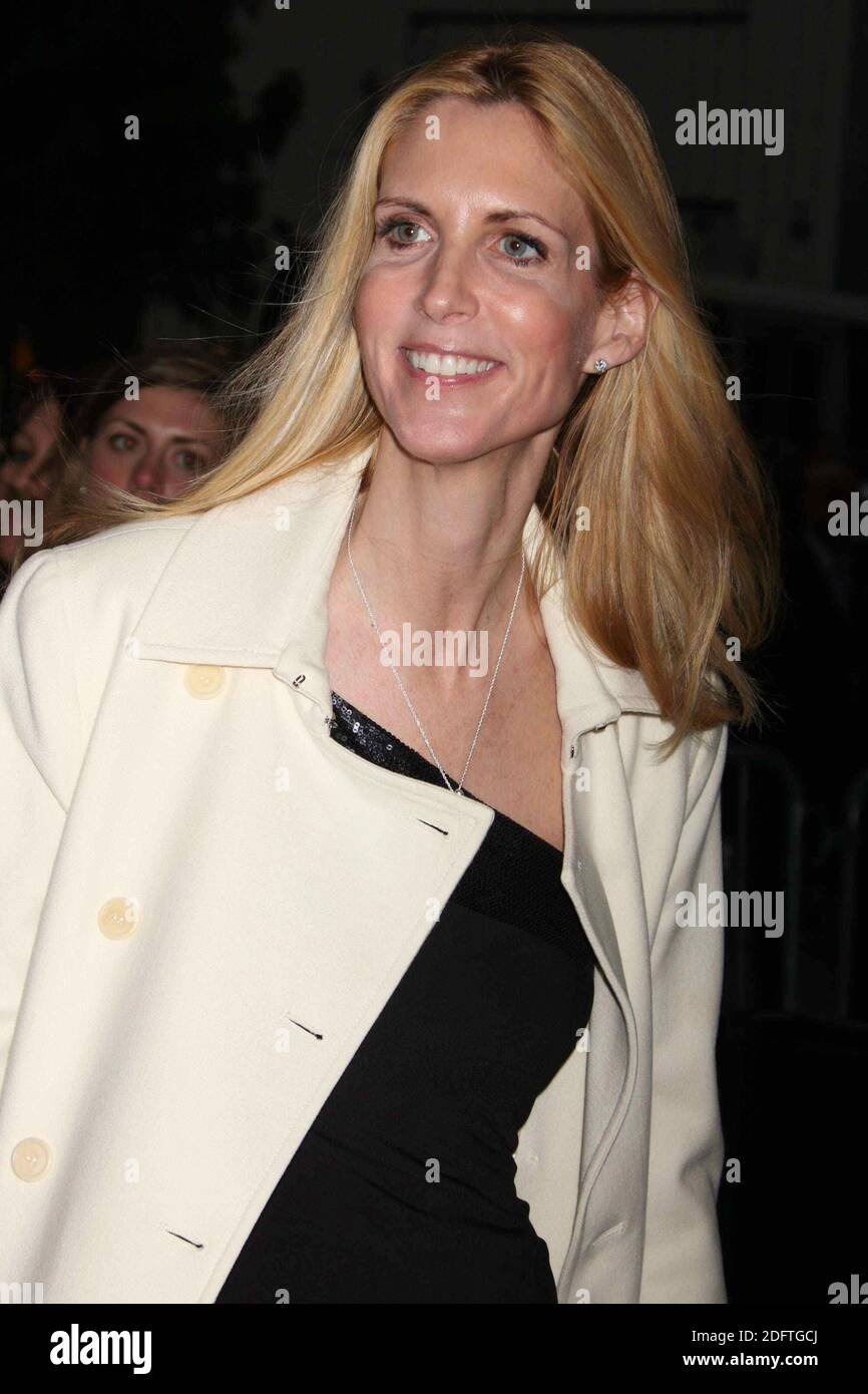 Ann Coulter arriving at TIME 100 Gala at Time Warner Center in New York ...