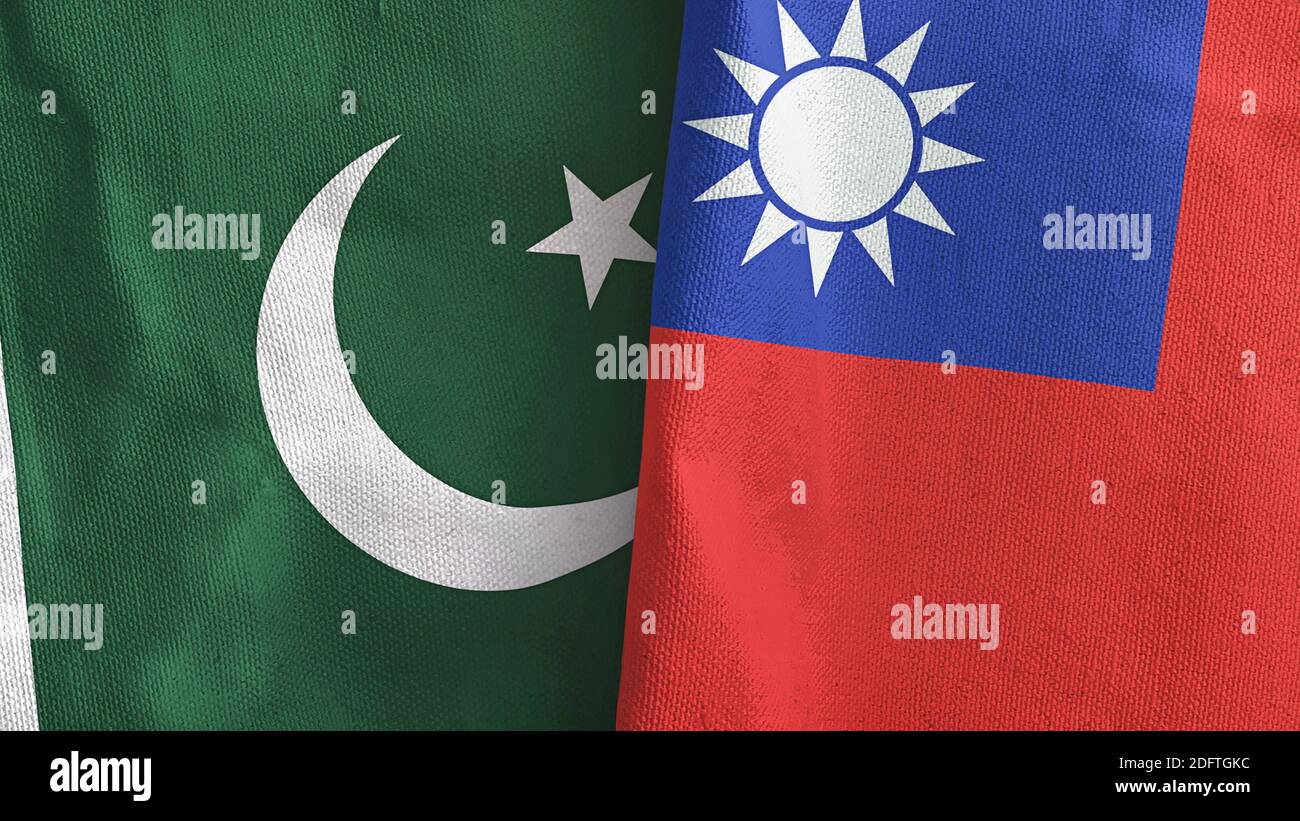 Pakistan taiwan flag hi-res stock photography and images - Alamy