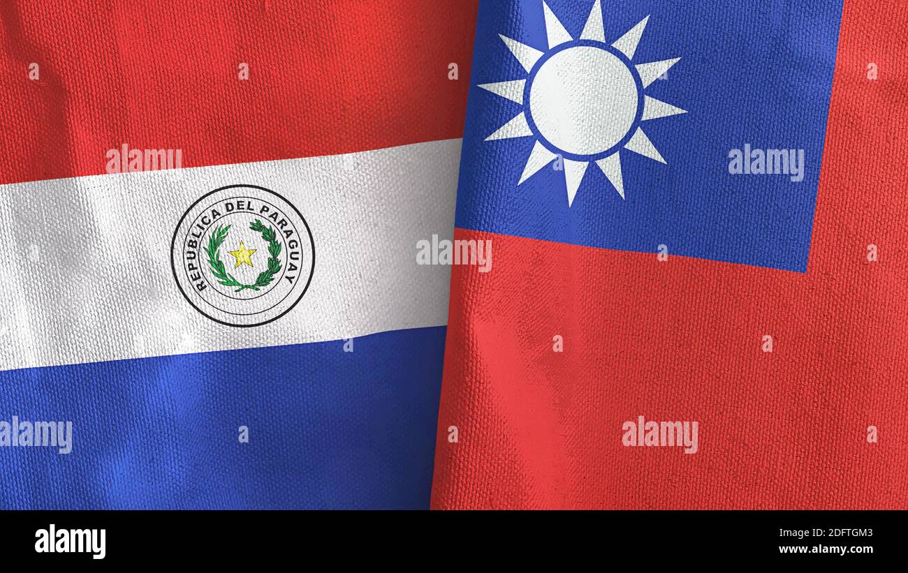Paraguay taiwan flag hi-res stock photography and images - Alamy