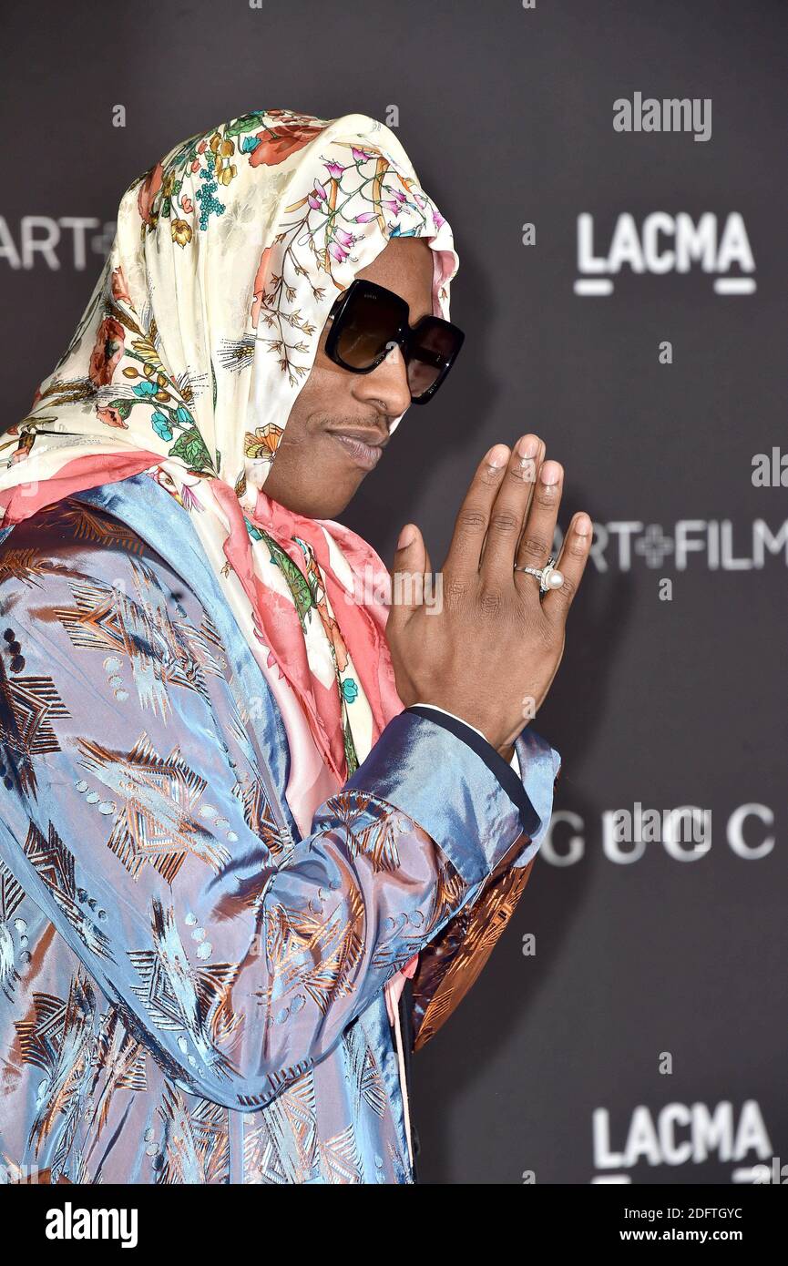 ASAP Rocky attends the 2018 LACMA Art + Film Gala at LACMA on November ...