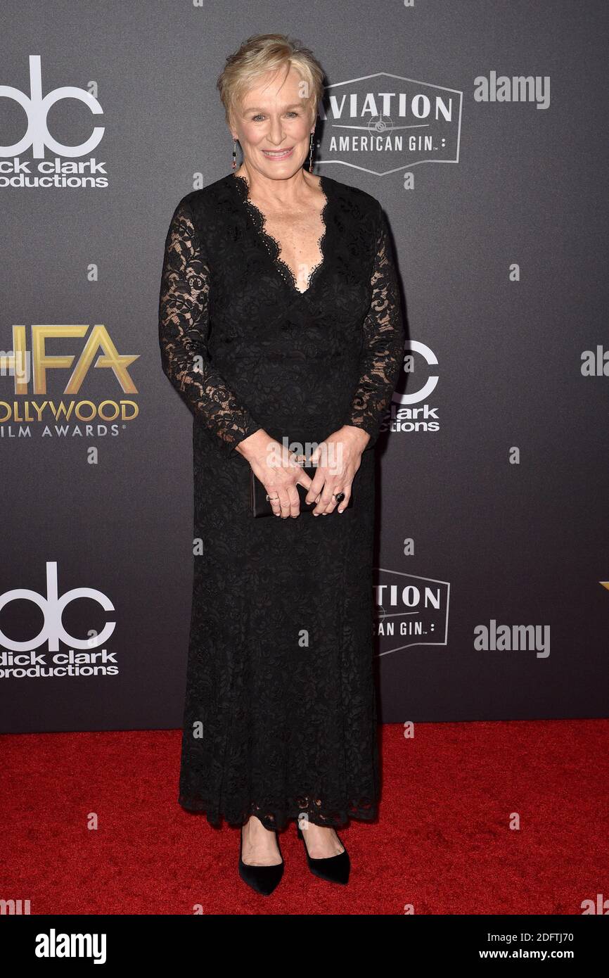 Glenn Close attends the 22nd Annual Hollywood Film Awards on November 4 ...