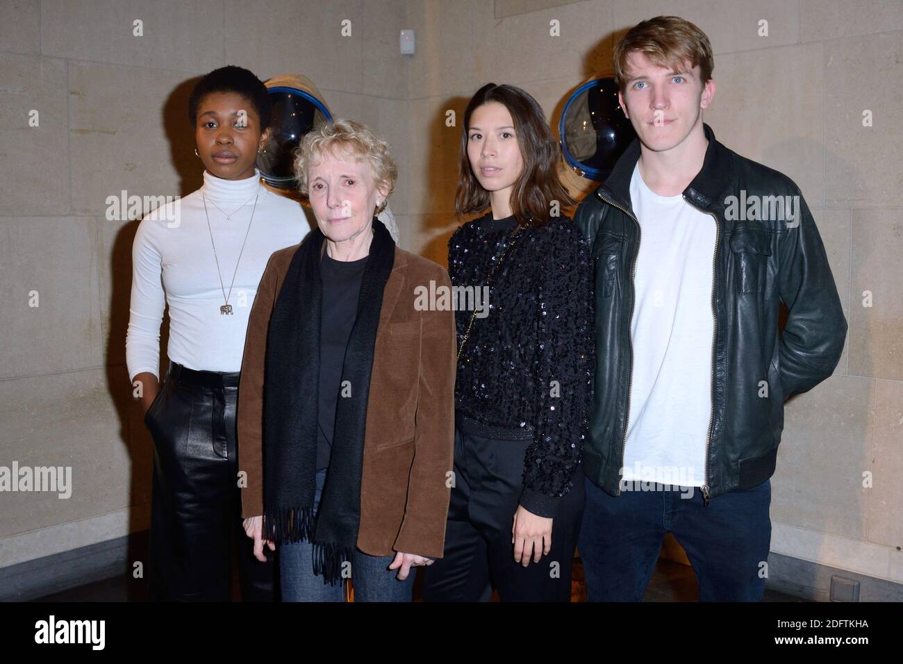 Gloria Obianyo, Claire Denis, Claire Tran and Ewan Mitchell attending ...