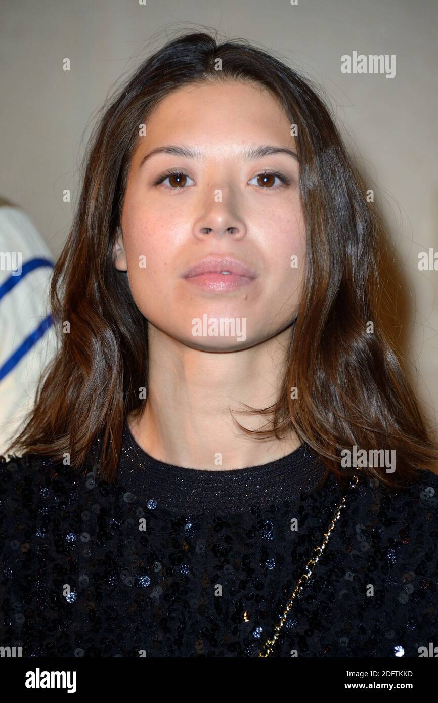 Claire Tran attending the High Life Premiere at the french Cinematheque ...