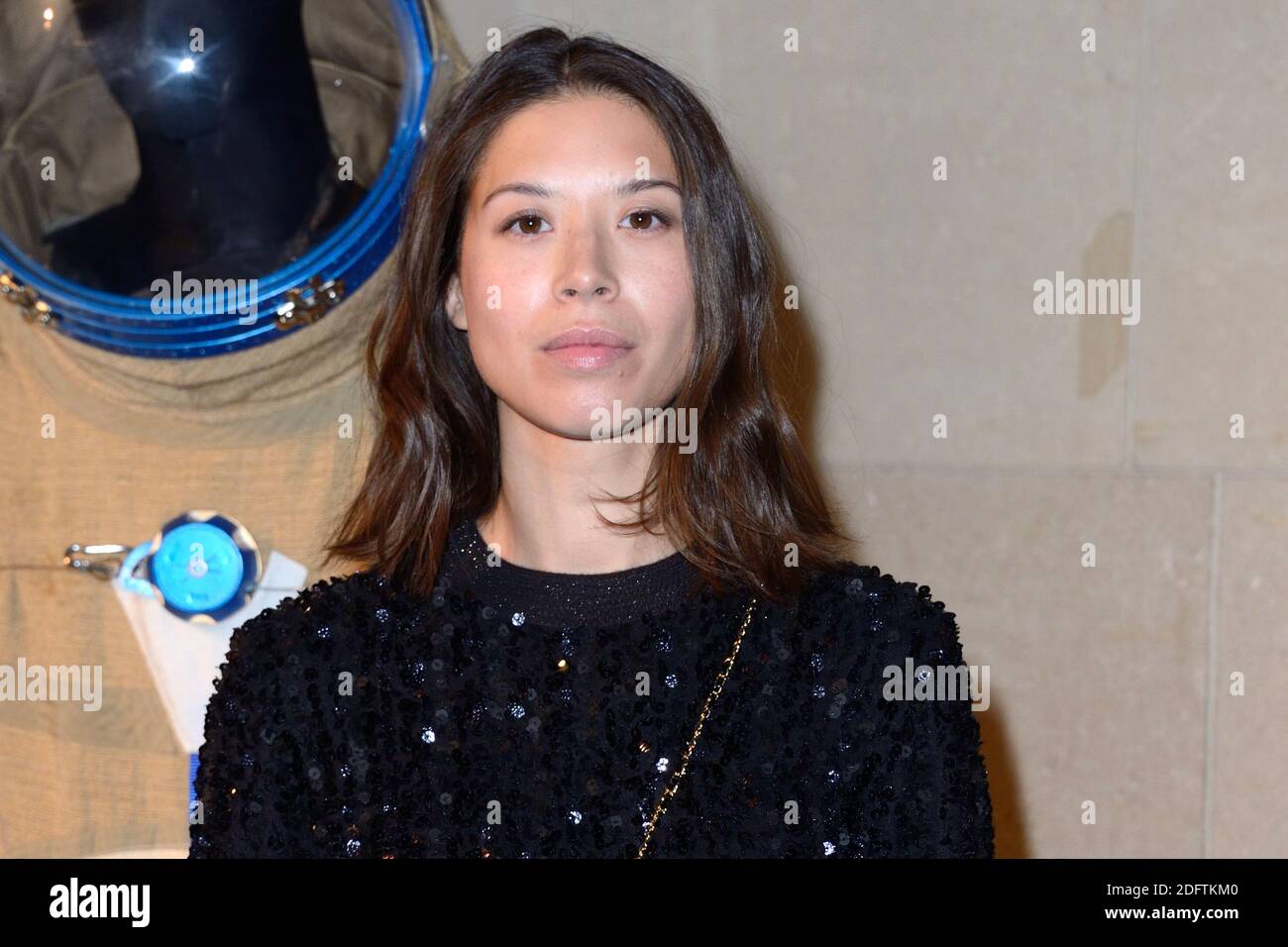 Claire Tran attending the High Life Premiere at the french Cinematheque ...