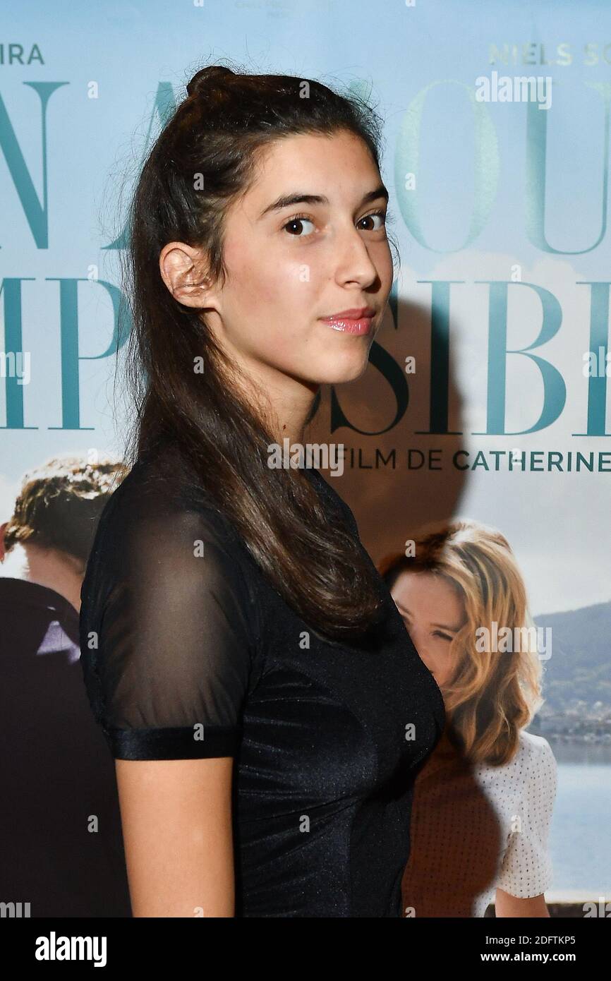 Estelle Lescure attends Un Amour Impossible Paris Premiere at UGC Cine ...