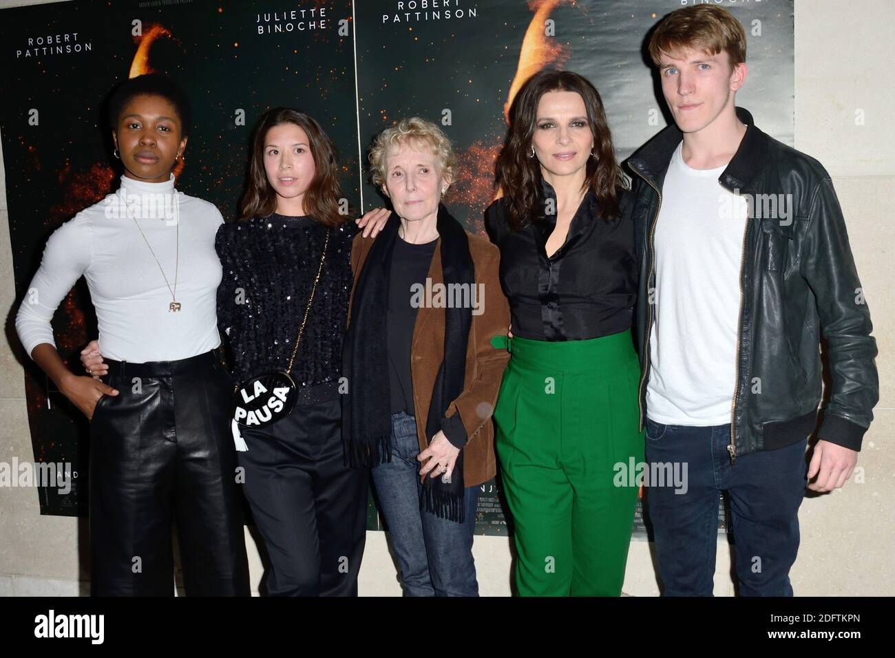 Gloria Obianyo, Claire Tran, Claire Denis, Juliette Binoche and Ewan ...