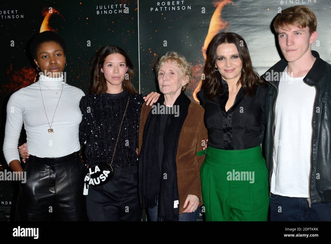 Gloria Obianyo, Claire Tran, Claire Denis, Juliette Binoche and Ewan ...