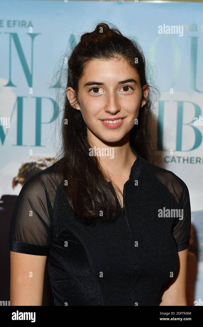 Estelle Lescure attends Un Amour Impossible Paris Premiere at UGC Cine ...