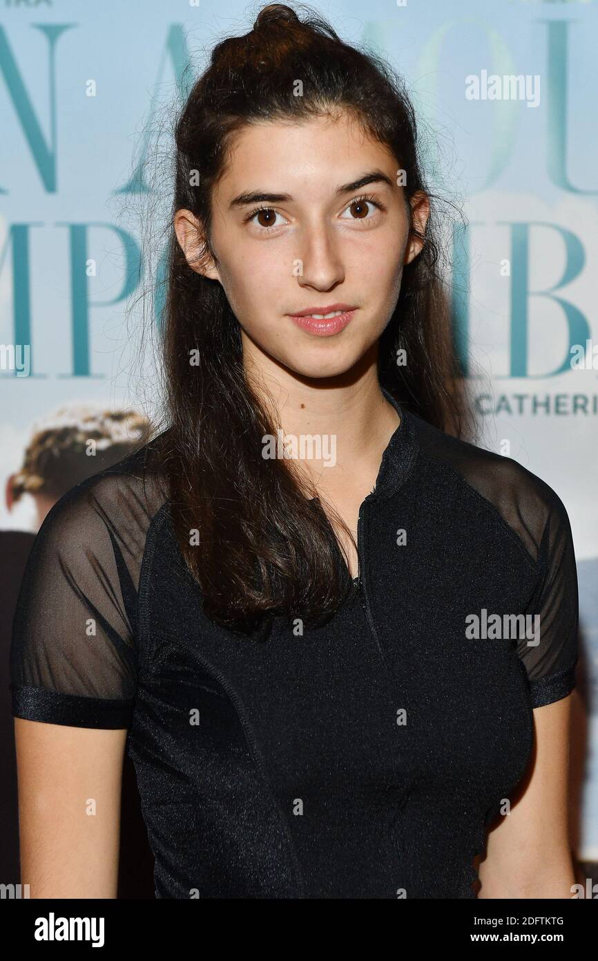 Estelle Lescure attends Un Amour Impossible Paris Premiere at UGC Cine ...