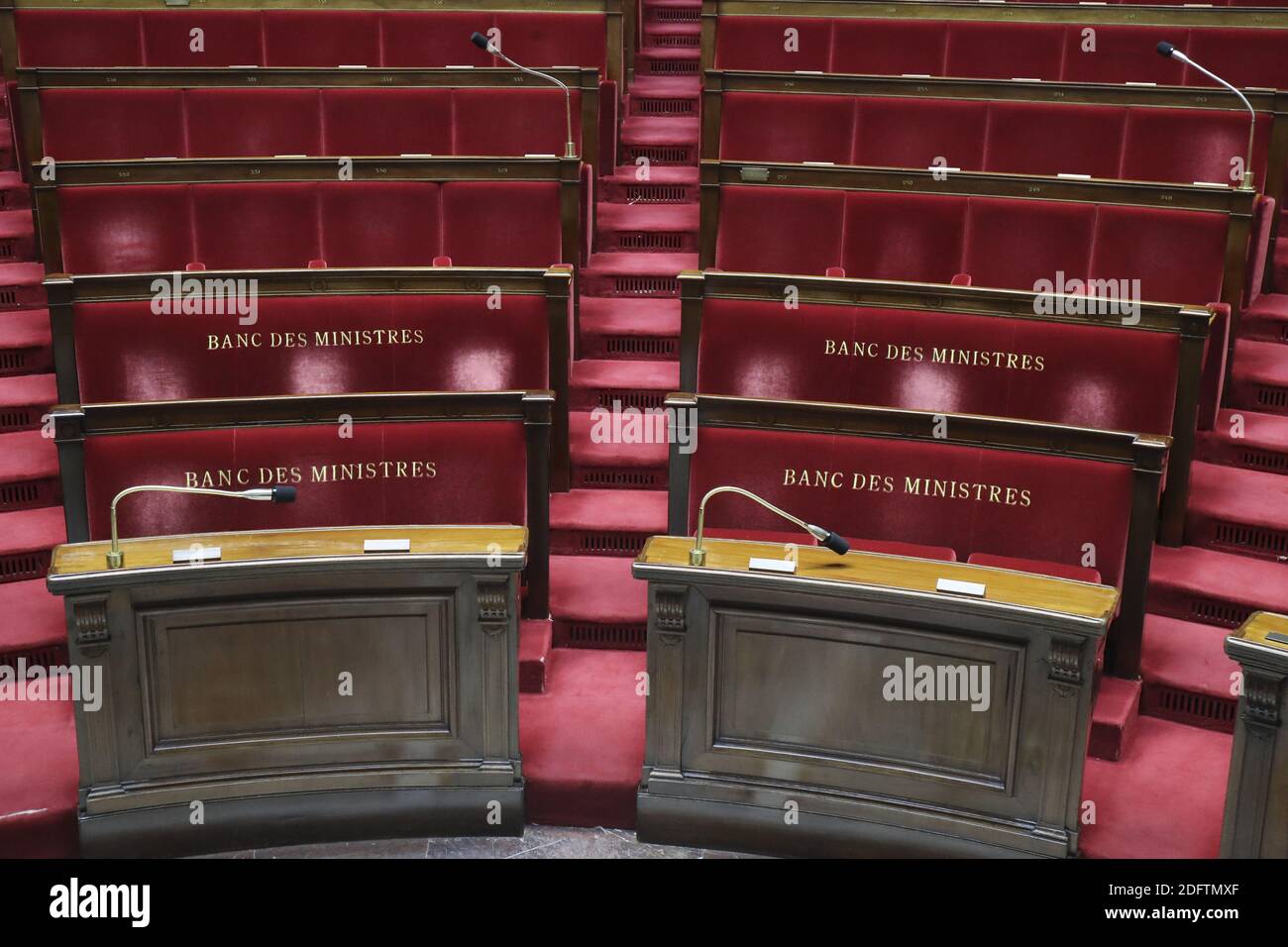 National Assembly President Richard Ferrand installing commemorative ...