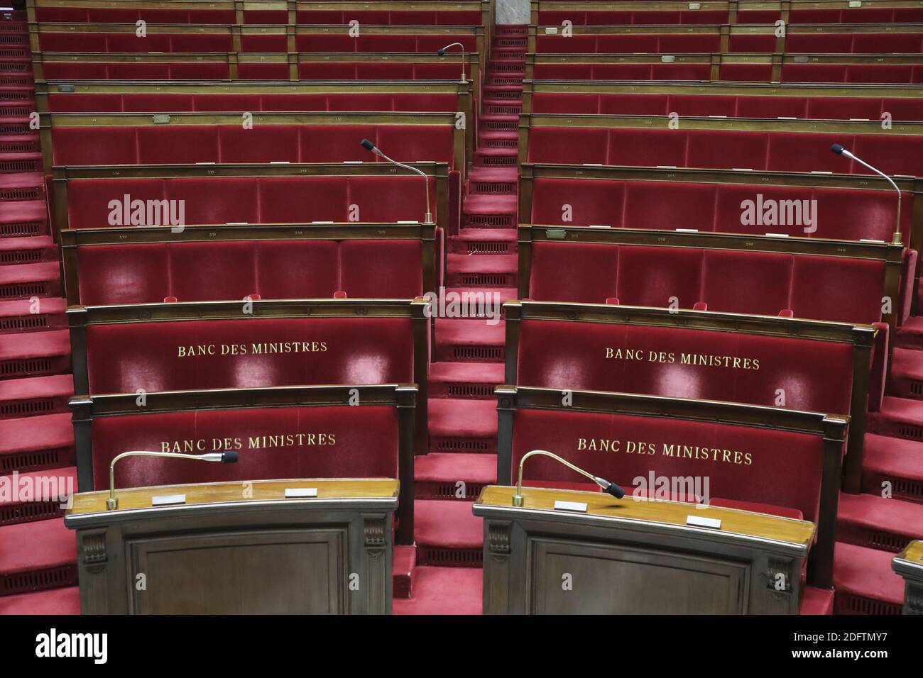 National Assembly President Richard Ferrand installing commemorative ...