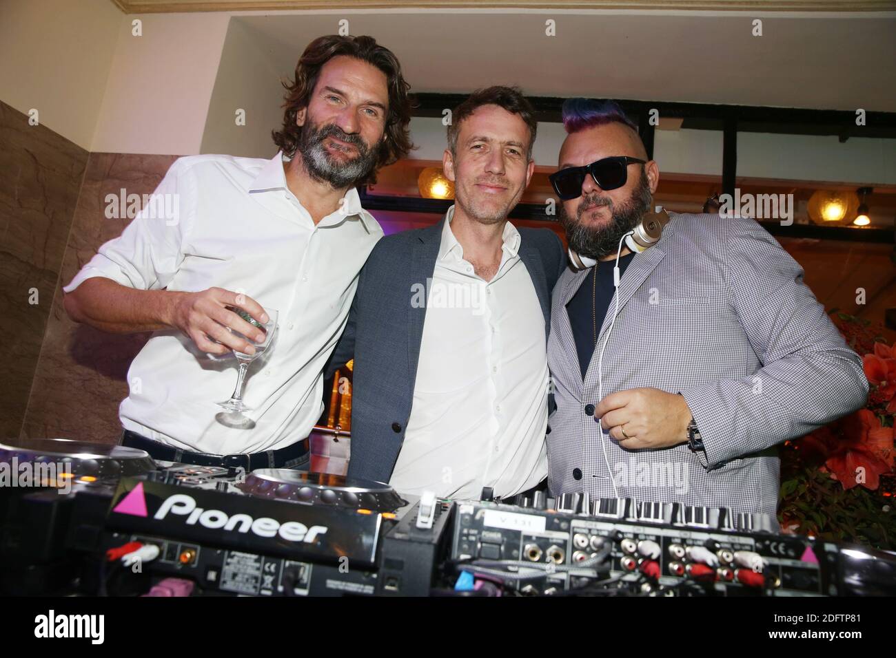 Frederic Beigbeder, Raphael Rupert and Greg Boust attending the Prix De ...
