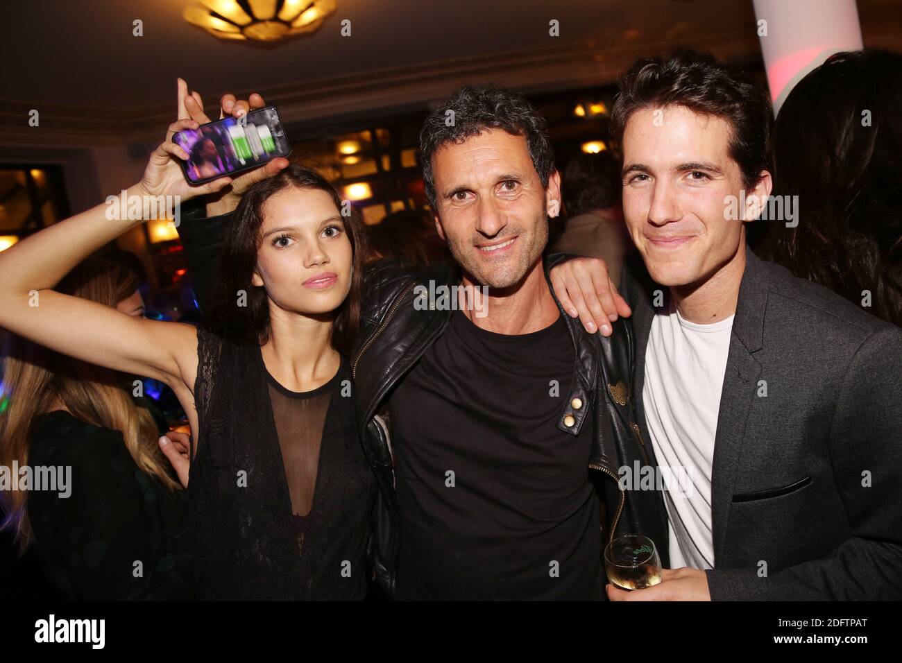 Jean-Claude Elfassi and his children Ilana Hansen and James Hansen ...
