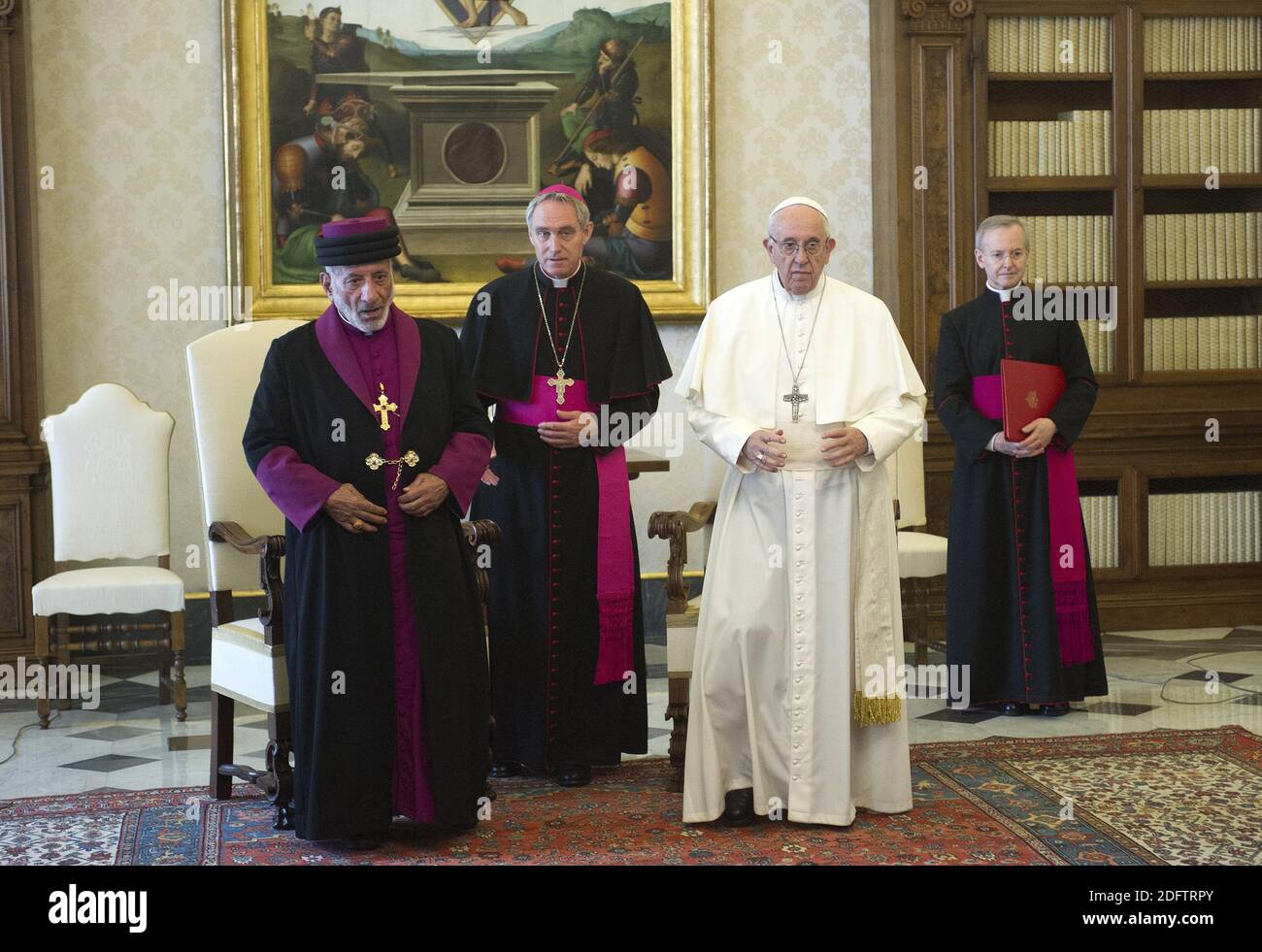 Pope Francis meets with Mar Gewargis III, Catholicos Patriarch of the ...
