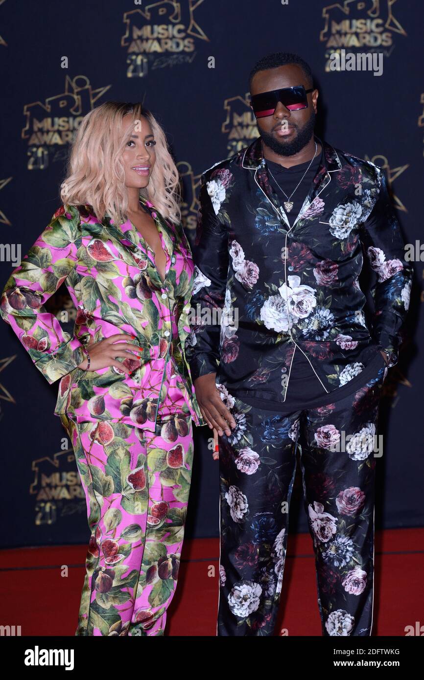 DemDem and Maitre Gims attending the 20th NRJ Music Awards at the ...