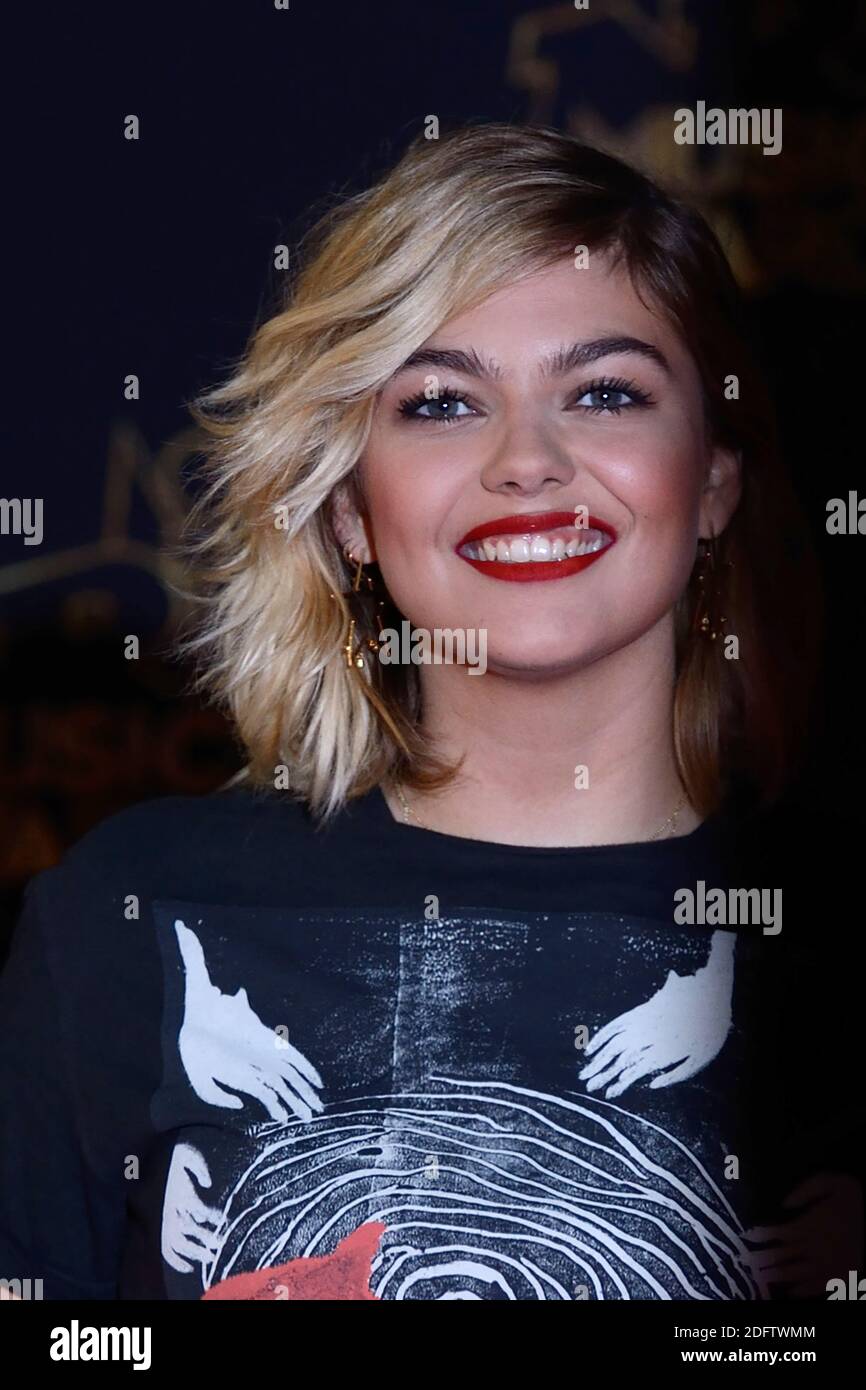 Louane attending the 20th NRJ Music Awards at the Palais des Festivals ...