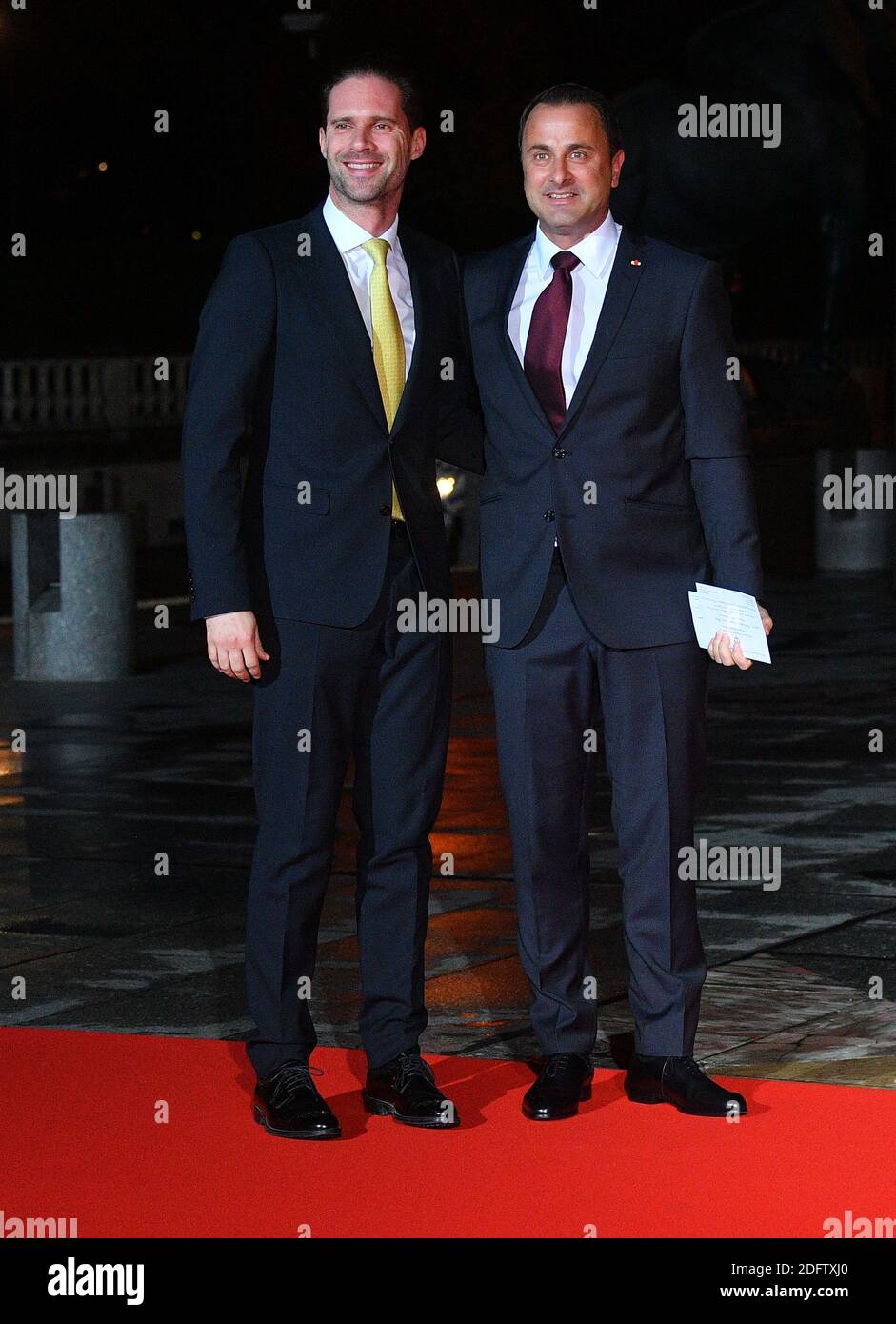 Prime Minister of Luxembourg Xabier Better and husband Gauthier ...